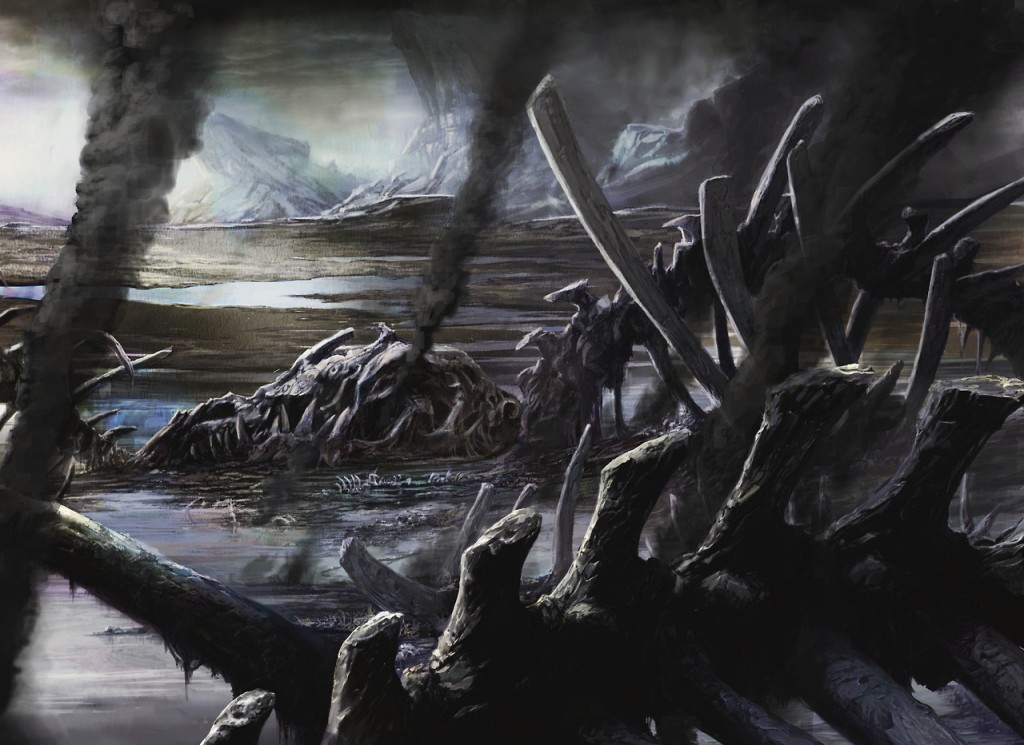 Polluted Delta MtG Art from Khans of Tarkir Set by Vincent Procee - Art ...