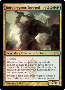 Borborygmos Enraged MtG Art from Gatecrash Set by Aleksi Briclot - Art ...