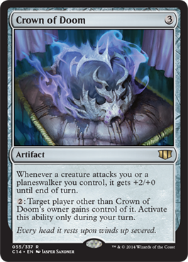 Crown of Doom MtG Art from Commander 2014 Set by Jasper Sandner - Art ...