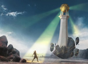 Arcane Lighthouse MtG Art from Commander 2014 Set by Igor Kieryluk ...