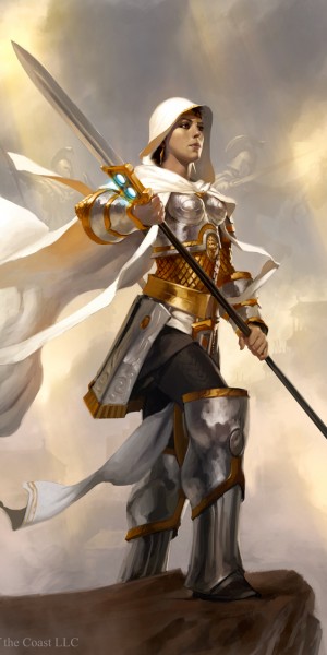 Elspeth vs. Kiora Set MTG Art - Art of Magic: the Gathering