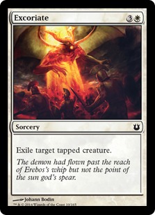 Excoriate MtG Art from Born of the Gods Set by Johann Bodin - Art of ...