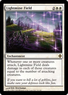Lightmine Field MtG Art from Rise of the Eldrazi Set by Eric Deschamps ...