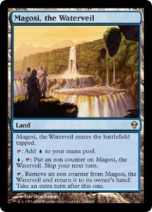 Magosi, the Waterveil MtG Art from Zendikar Set by Eric Deschamps - Art ...