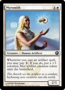 Myrsmith MtG Art from Scars of Mirrodin Set by Eric Deschamps - Art of ...