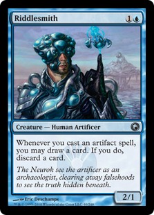 Riddlesmith MtG Art from Scars of Mirrodin Set by Eric Deschamps - Art ...