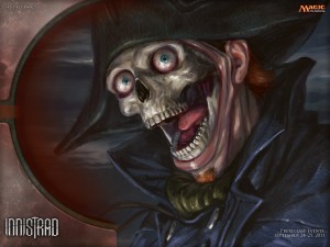 Skeletal Grimace MtG Art from Innistrad Set by Eric Deschamps - Art of ...