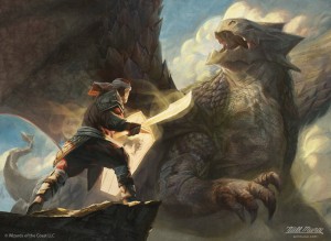 Valorous Stance MtG Art from Fate Reforged Set by Willian Murai - Art ...