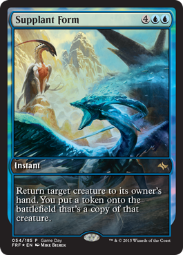 Supplant Form (Game Day Promo) MtG Art from Fate Reforged, Promos Set ...