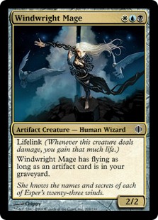 Windwright Mage MtG Art from Shards of Alara Set by Chippy - Art of ...