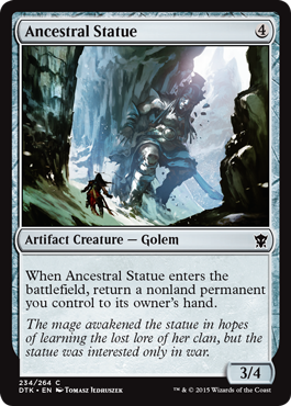 Ancestral Statue MtG Art from Dragons of Tarkir Set by Tomasz Jedruszek ...
