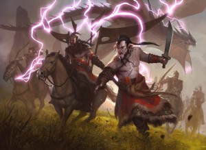 Kolaghan's Command MtG Art from Dragons of Tarkir Set by Daarken - Art ...