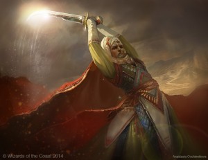 Defiant Strike MtG Art from Khans of Tarkir Set by Anastasia ...