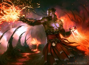 Magma Spray (Promo) MtG Art from Promos Set by Mathias Kollros - Art of ...