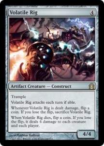 Volatile Rig MtG Art from Return to Ravnica Set by Mathias Kollros ...