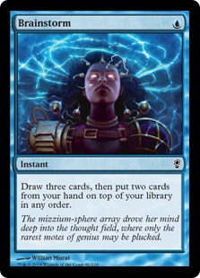 Brainstorm MtG Art from Conspiracy Set by Willian Murai - Art of Magic ...