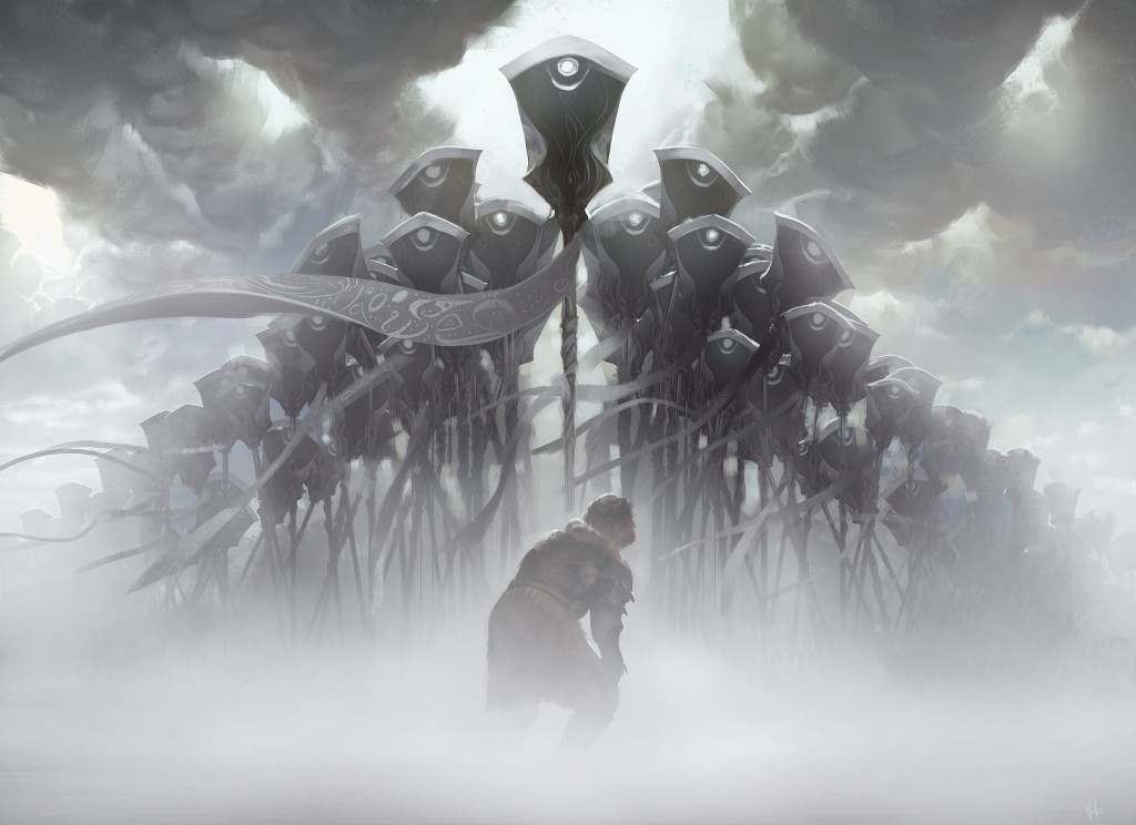 Jeskai Barricade MtG Art from Fate Reforged Set by Noah Bradley - Art ...