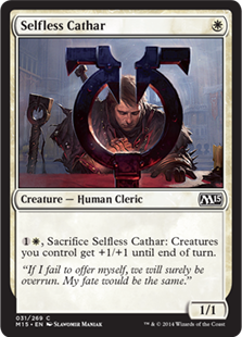 Selfless Cathar MtG Art from Innistrad, Magic 2015 Set by Slawomir ...
