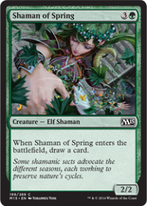 Shaman of Spring MtG Art from Magic 2015 Set by Johannes Voss - Art of ...