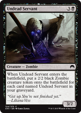 Undead Servant MtG Art from Magic Origins Set by James Zapata - Art of ...