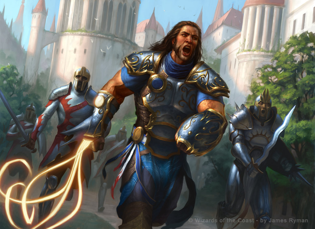 Gideon’s Phalanx MtG Art from Magic Origins Set by James Ryman - Art of ...