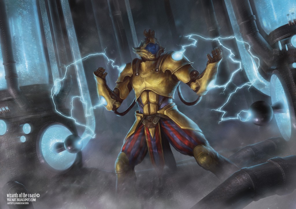 Mizzium Meddler MtG Art from Magic Origins Set by Johann Bodin - Art of ...