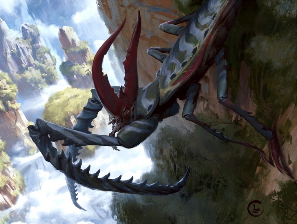 Giant Mantis MtG Art from Battle for Zendikar Set by Lake Hurwitz - Art ...