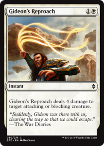Gideon's Reproach Art by Dan Scott MtG Art from Battle for Zendikar Set ...