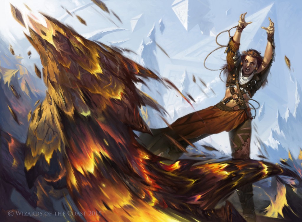 Akoum Stonewaker MtG Art from Battle for Zendikar Set by Victor Adame ...
