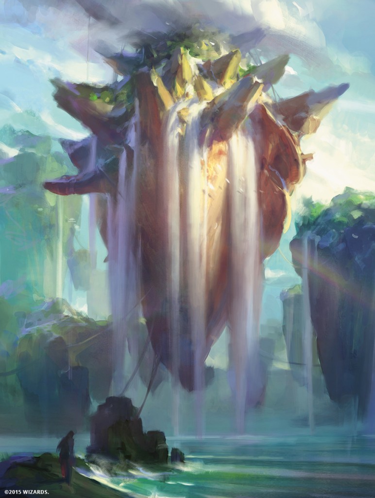 Hallowed Fountain (Expeditions) MtG Art from Battle for Zendikar Set by ...