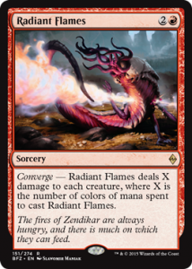 Radiant Flames MtG Art from Battle for Zendikar Set by Slawomir Maniak ...