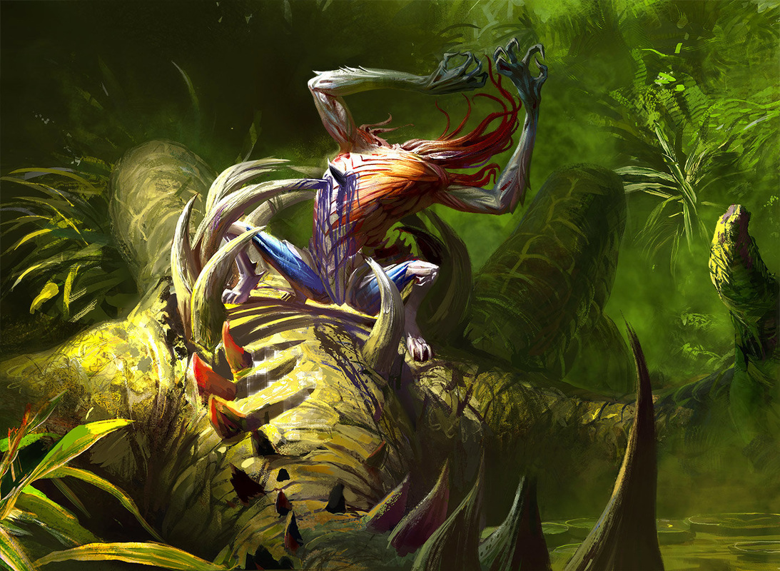 Bone Splinters MtG Art From Battle For Zendikar Set By Deruchenko Bone Splinters MtG Art From Battle For Zendikar Set By Deruchenko