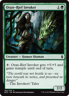 Oran-Rief Invoker MtG Art from Battle for Zendikar Set by Anastasia ...