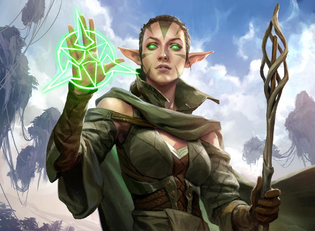 Oath of Nissa MtG Art from Oath of the Gatewatch Set by Wesley Burt ...