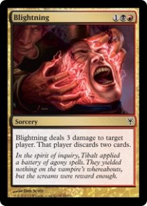 Blightning MtG Art from Duel Decks: Sorin vs. Tibalt Set by Dan Scott ...