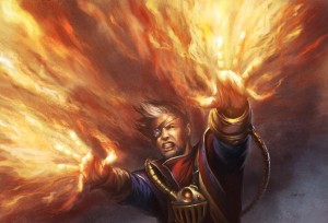 Fire MtG Art from Duel Decks: Izzet vs. Golgari Set by Dan Scott - Art ...