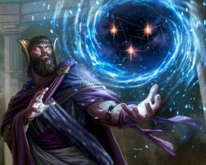 Meletis Astronomer MtG Art from Born of the Gods Set by Dan Scott - Art ...