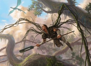 Vines of the Recluse MtG Art from Oath of the Gatewatch Set by Dan ...