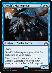 Geralf's Masterpiece MtG Art from Shadows over Innistrad Set by Daarken ...