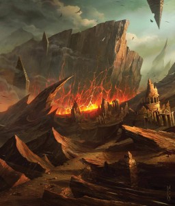 Tectonic Edge (Expeditions) MtG Art from Battle for Zendikar Set by ...