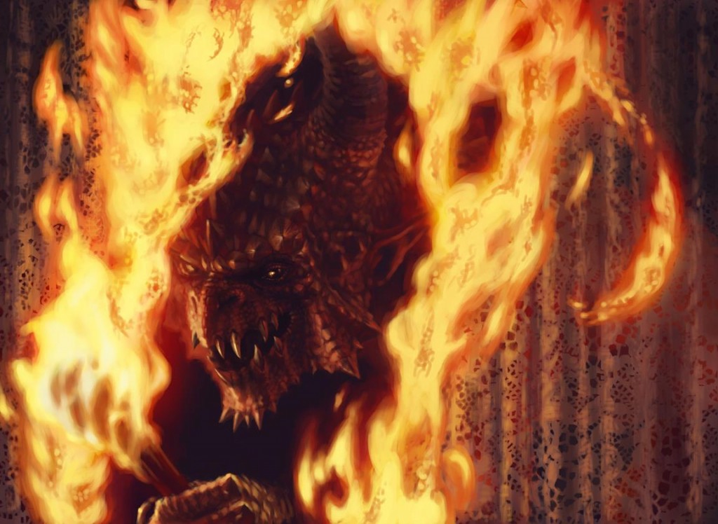 Torch Fiend MtG Art from Magic 2015 Set by Winona Nelson - Art of Magic ...