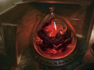 Vessel of Volatility MtG Art from Shadows over Innistrad Set by Kieran ...