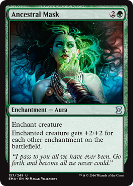 Ancestral Mask MtG Art from Eternal Masters Set by Magali Villeneuve ...