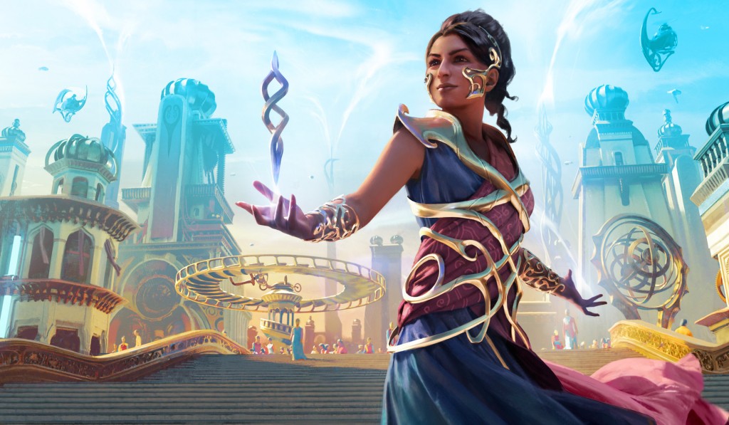 Saheeli Rai Key Art MtG Art from Kaladesh Set by - Art of Magic: the ...