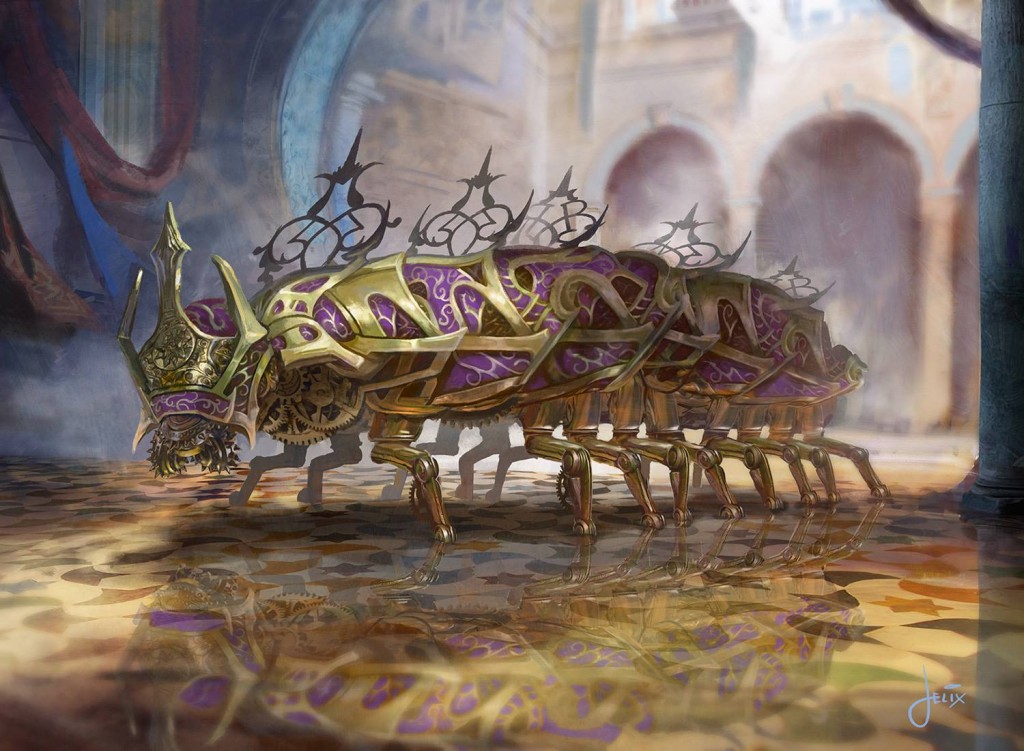 Prakhata Pillar-Bug MtG Art from Kaladesh Set by Jason Felix - Art of ...