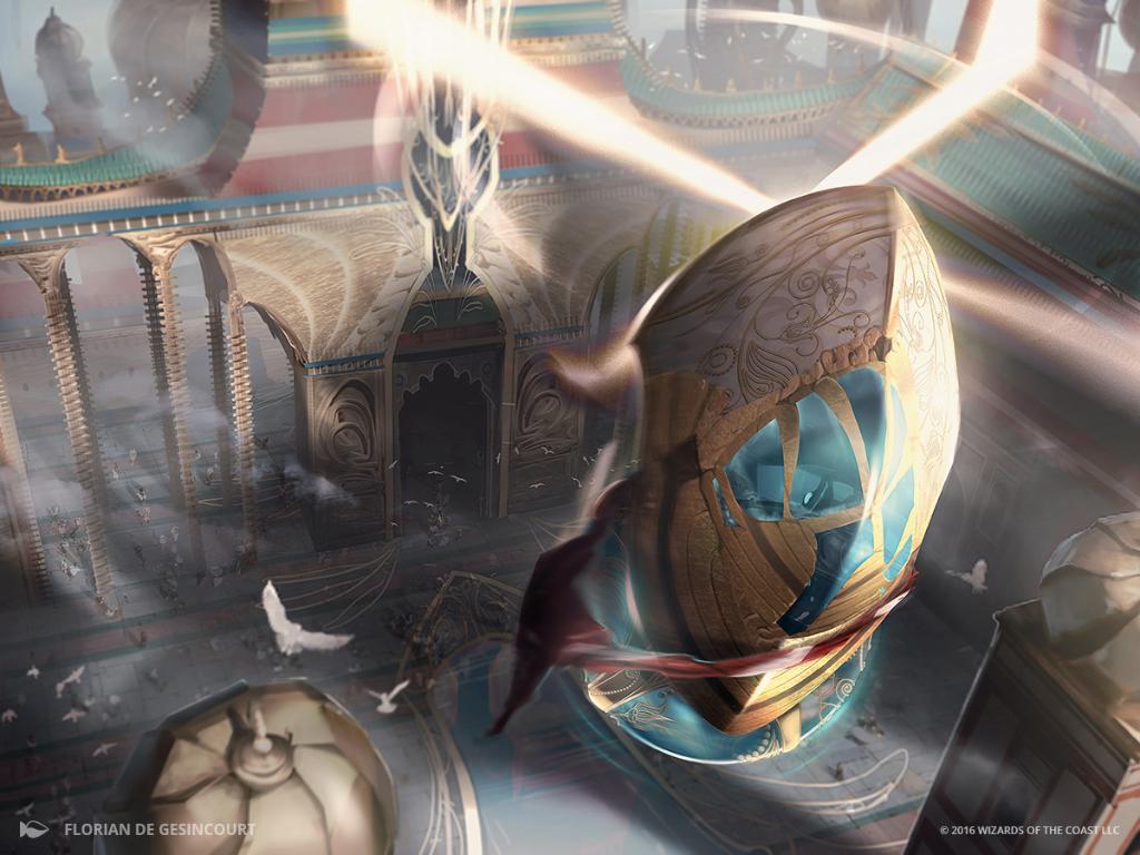 Smuggler’s Copter MtG Art from Kaladesh Set by Florian de Gesincourt ...