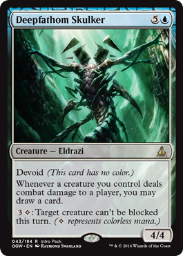 Deepfathom Skulker MtG Art from Oath of the Gatewatch Set by Raymond ...