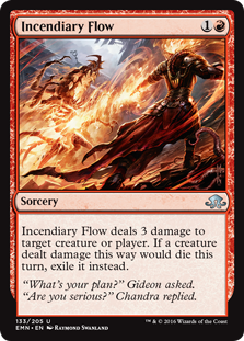Incendiary Flow MtG Art from Eldritch Moon Set by Raymond Swanland ...