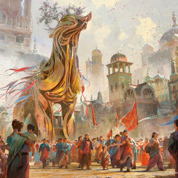 Magic the Gathering Art by Jaime Jones - Art of Magic: the Gathering