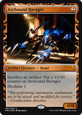Arcbound Ravager (Aether Revolt Masterpieces) MtG Art from Aether ...